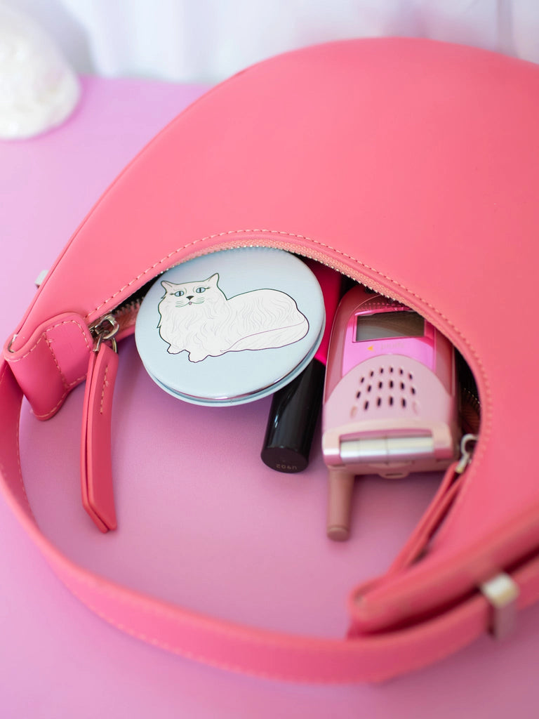 Coquette Kitty Compact Mirror | Mischief Made