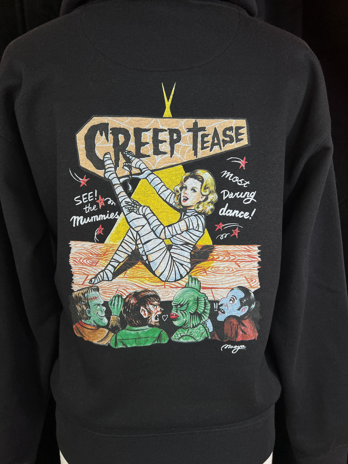 [Unisex] Creep Tease Hoodie in Black | Mischief Made