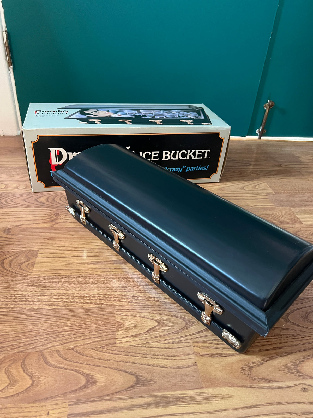 1988 Dracula Coffin Ice Bucket | Mischief Made