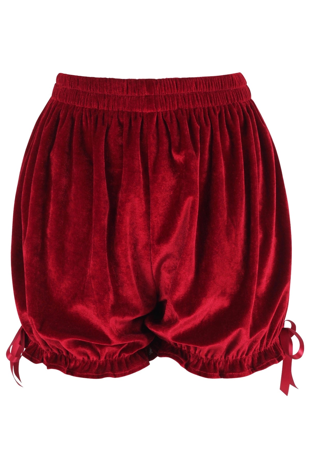 Dark Red Velvet Bloomers | Mischief Made