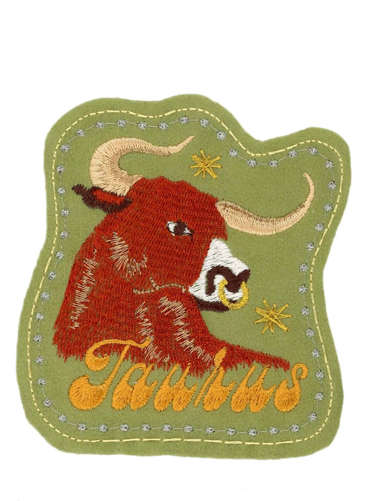 Taurus Astrology Iron-On Patch | Mischief Made